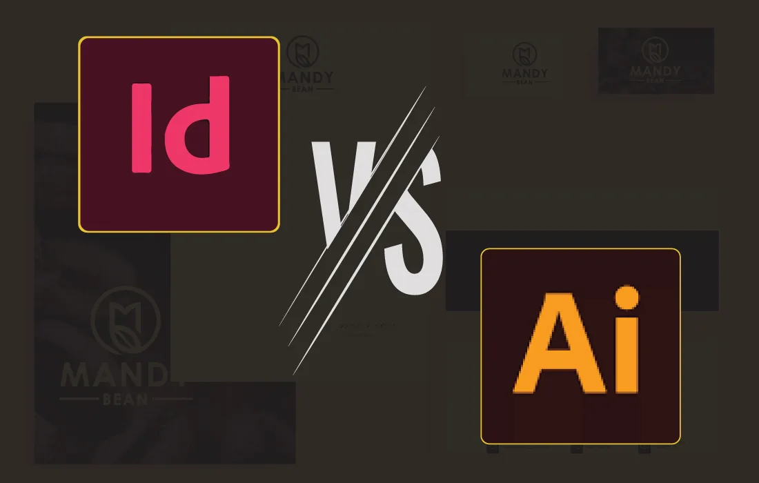 The differences between adobe indesign and illustrator - brandesignbd